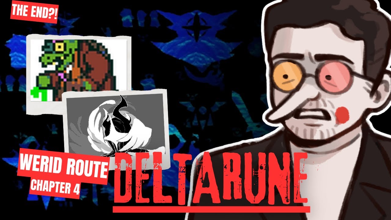 Deltarune Weird Route Chapter 4 End - YouTube