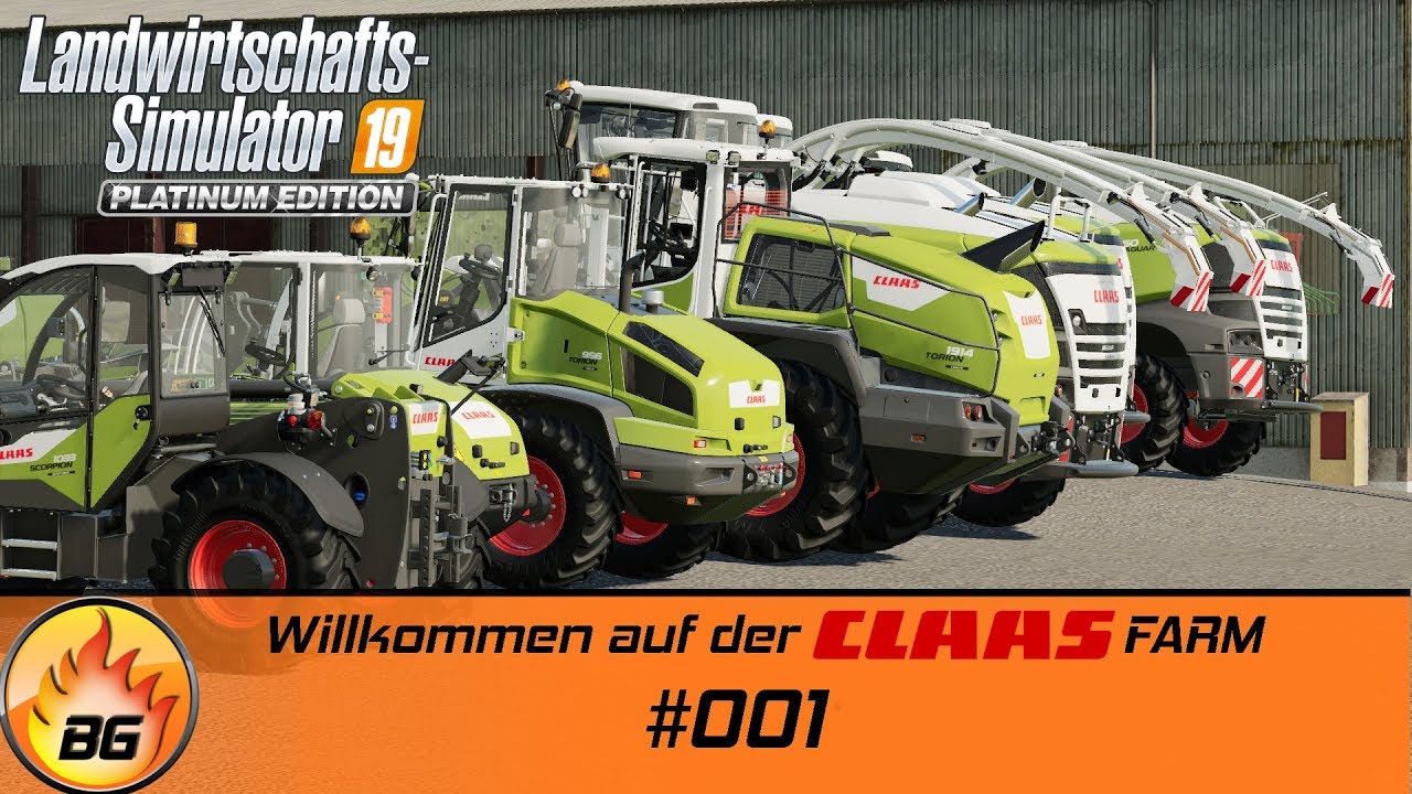 LS19 - CLAAS FARM #001 | Willkommen auf der CLAAS Farm | FS19 PLATINUM ...