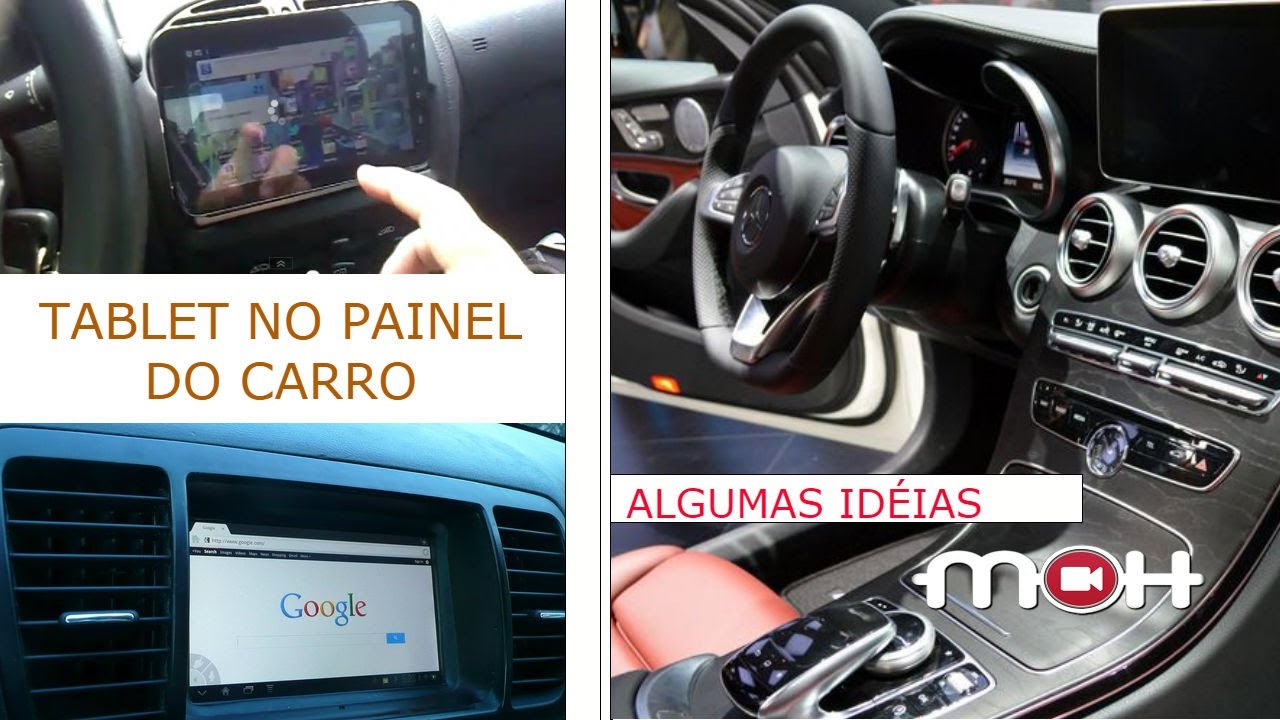 ADAPTAÇÃO Tablet no CARRO - DICAS DE INSTALAÇÃO - YouTube