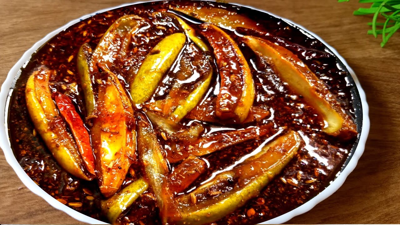 টক-ঝাল-মিষ্টি আমের আচার রেসিপি||Kacha amer acher recipe//Mango pickel ...