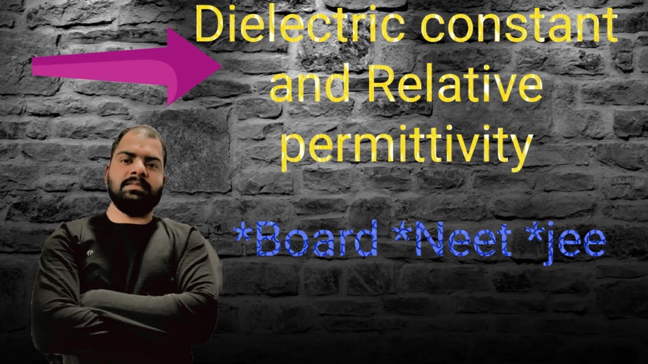 Coulomb's law in vector form and dielectric constant or Relative ...