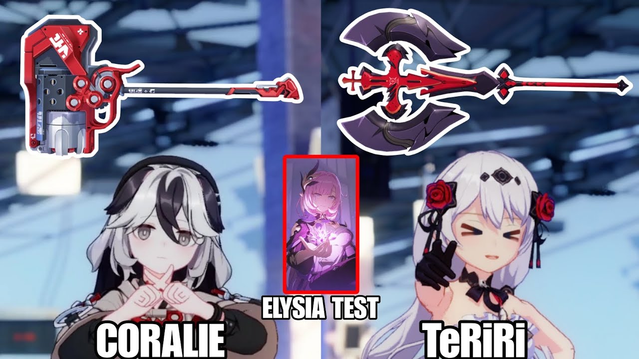 WHO BEST Coralie or TeRiRi (Honkai Impact 3 7.3) - YouTube