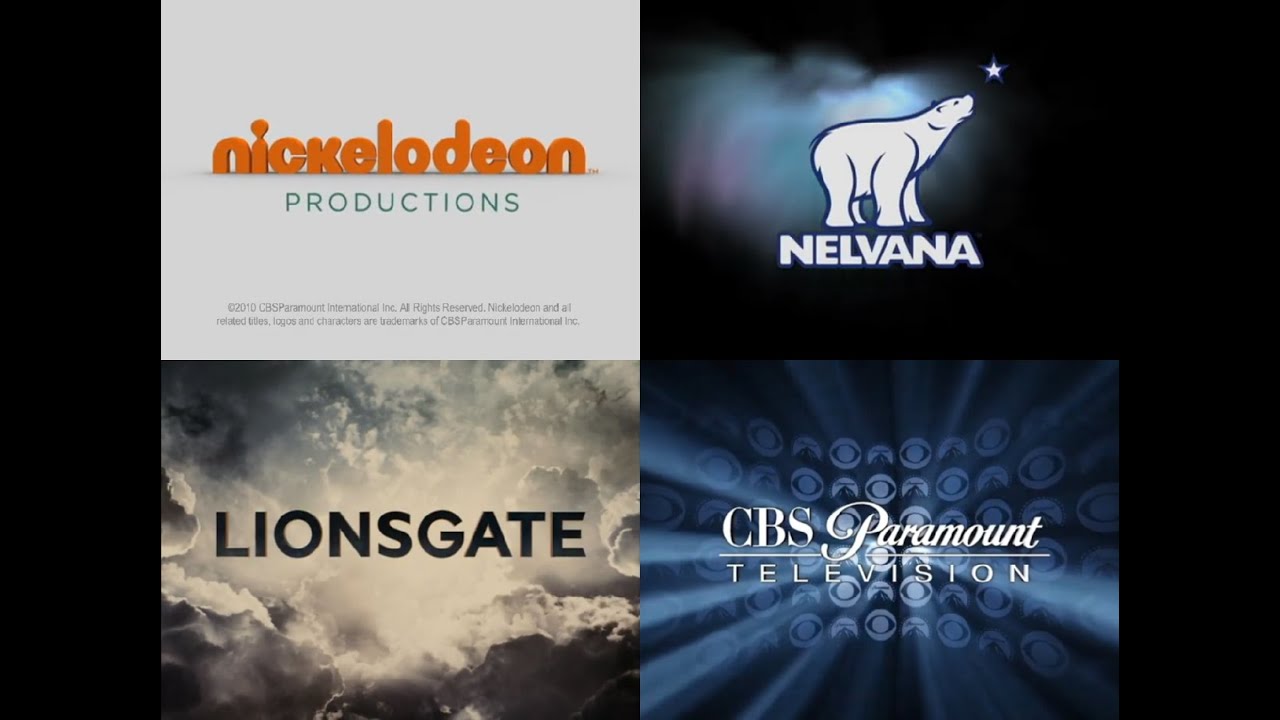 Combo logos: Nickelodeon Productions/Nelvana/Lionsgate Television ...
