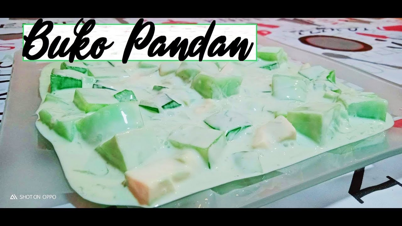 Buko Pandan Recipe/ How To Make Buko Pandan - Shengmea - YouTube