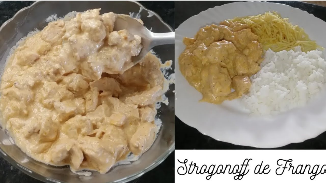MISTUROU TUDO, TÁ PRONTO | STROGONOFF DE FRANGO SUPER SIMPLES - YouTube
