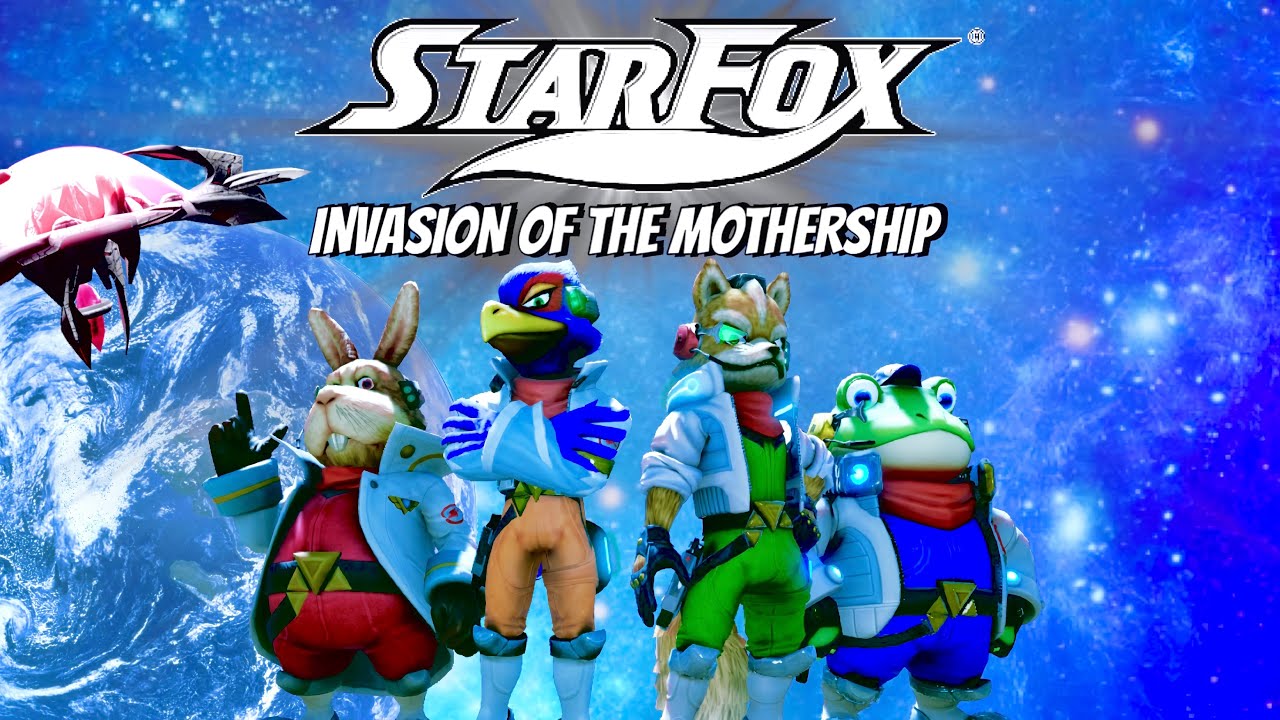 Star Fox : Invasion of the mothership (Animation) (60FPS 4K) - YouTube
