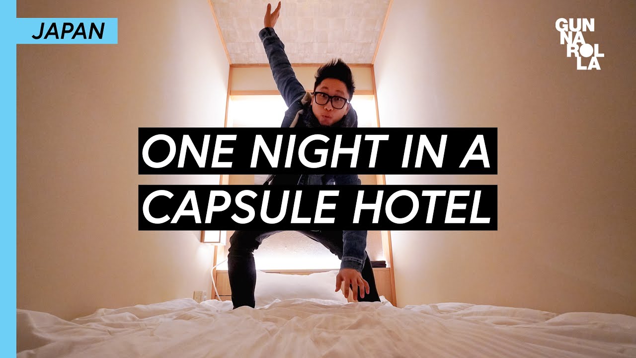 A Zen Capsule Hotel in Tokyo, Japan - YouTube