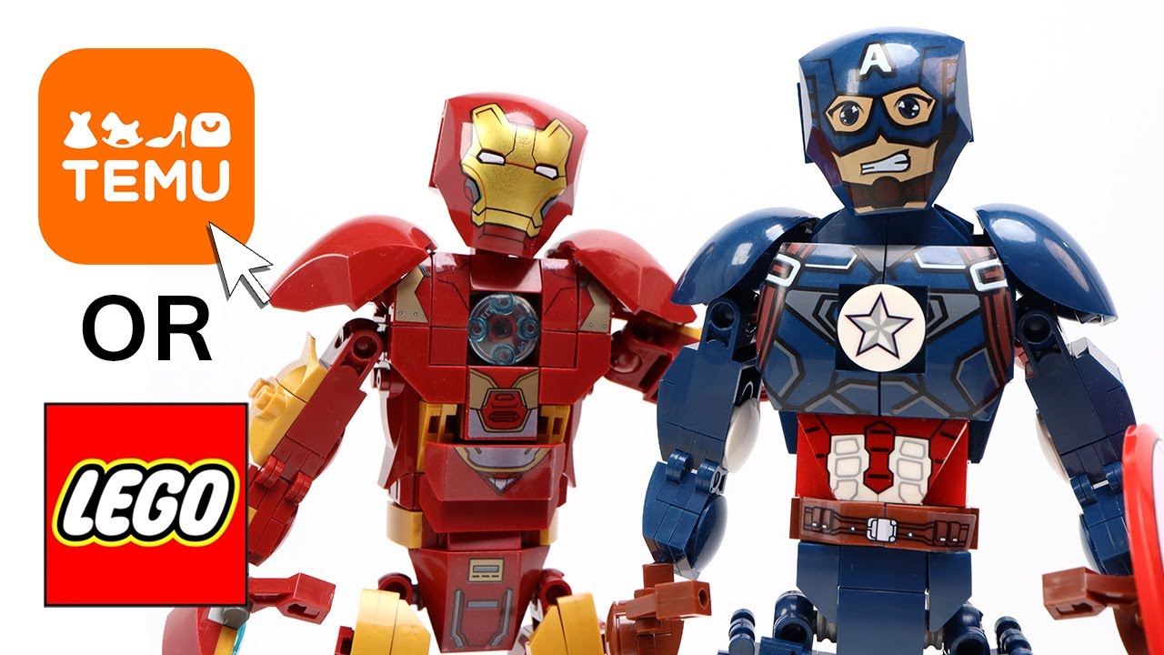 I Bought FAKE LEGO Iron Man on TEMU and... - YouTube