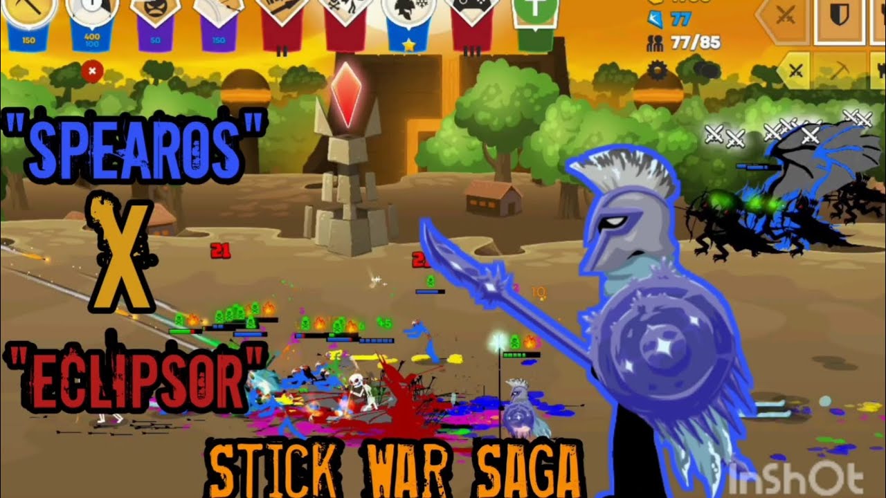 Can I win a match while only using "Eclipsor" & "Spearos" in [Stick War ...
