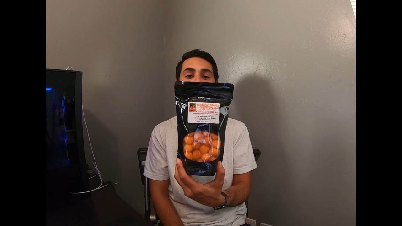 Carolina Reaper Cheese Balls - HOTTEST BALLS - Completed - YouTube