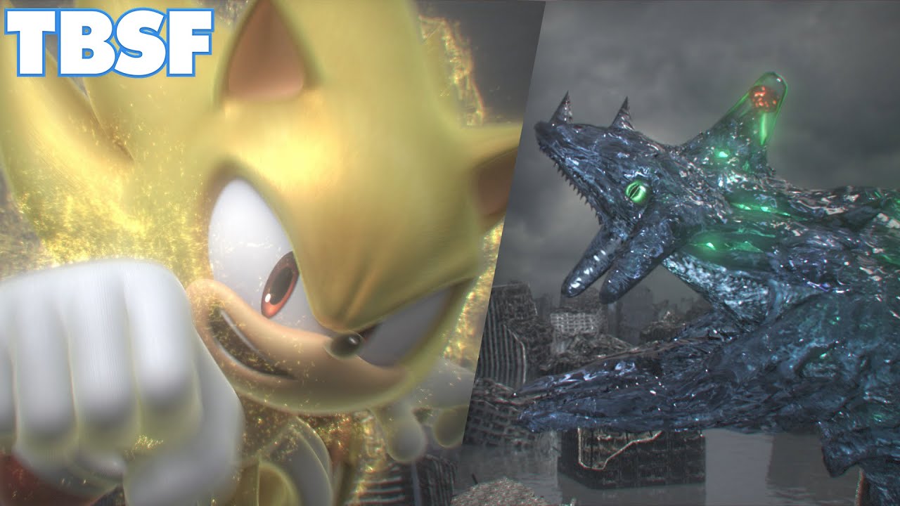 Super Sonic VS Perfect Chaos - CGI 3D Fan Animation - YouTube