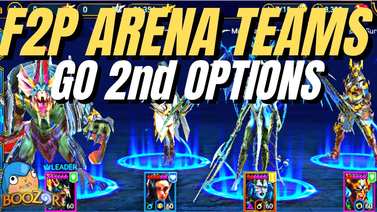F2P BUDGET ARENA GO 2nd TEAMS - OPTIONS YOU MIGHT NOT THINK OF! | Raid ...