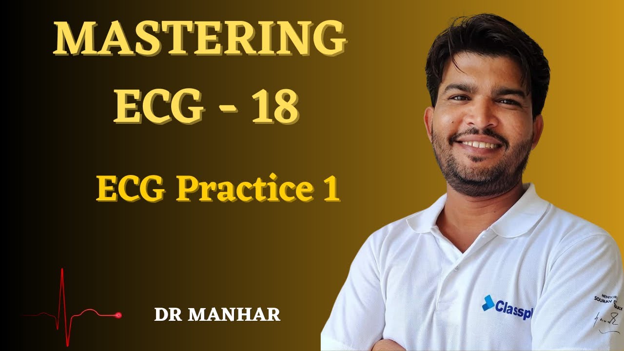 ECG Practice 1 | Real ECG | ECG/EKG | Electrocardiography | - YouTube