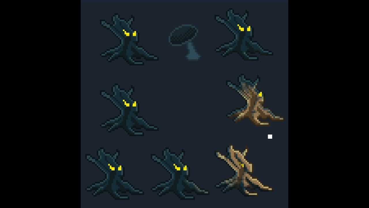 Pixel art normal map shader @Elyaradine