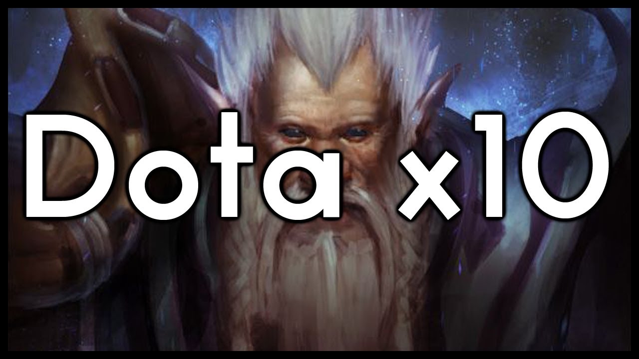 Dota 10vs10 x10 ARDM - YouTube