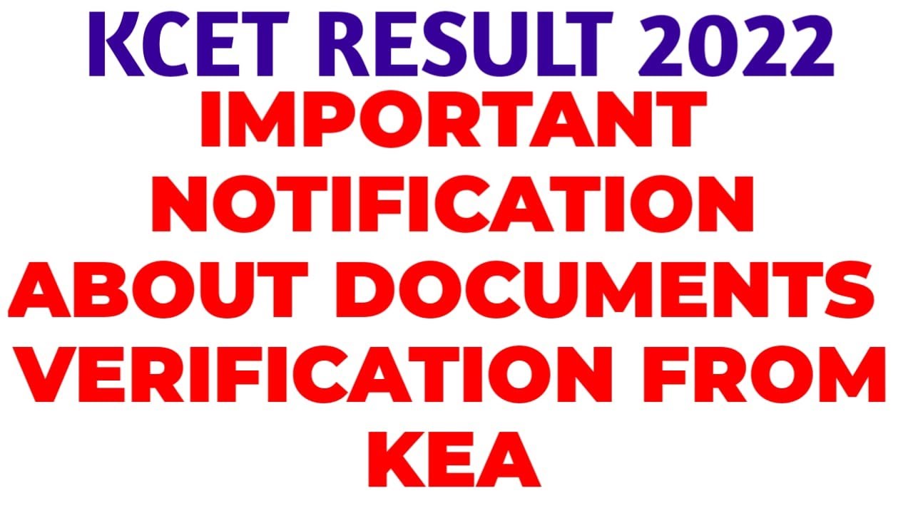 IMPORTANT NOTIFICATION FROM KEA ABOUT DOCUMENTS VERIFICATION..!!! WHEN ...
