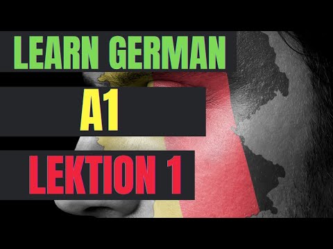Deutsch lernen A1 - Learn German A1 - Lektion 1 - Easy German Academy ...