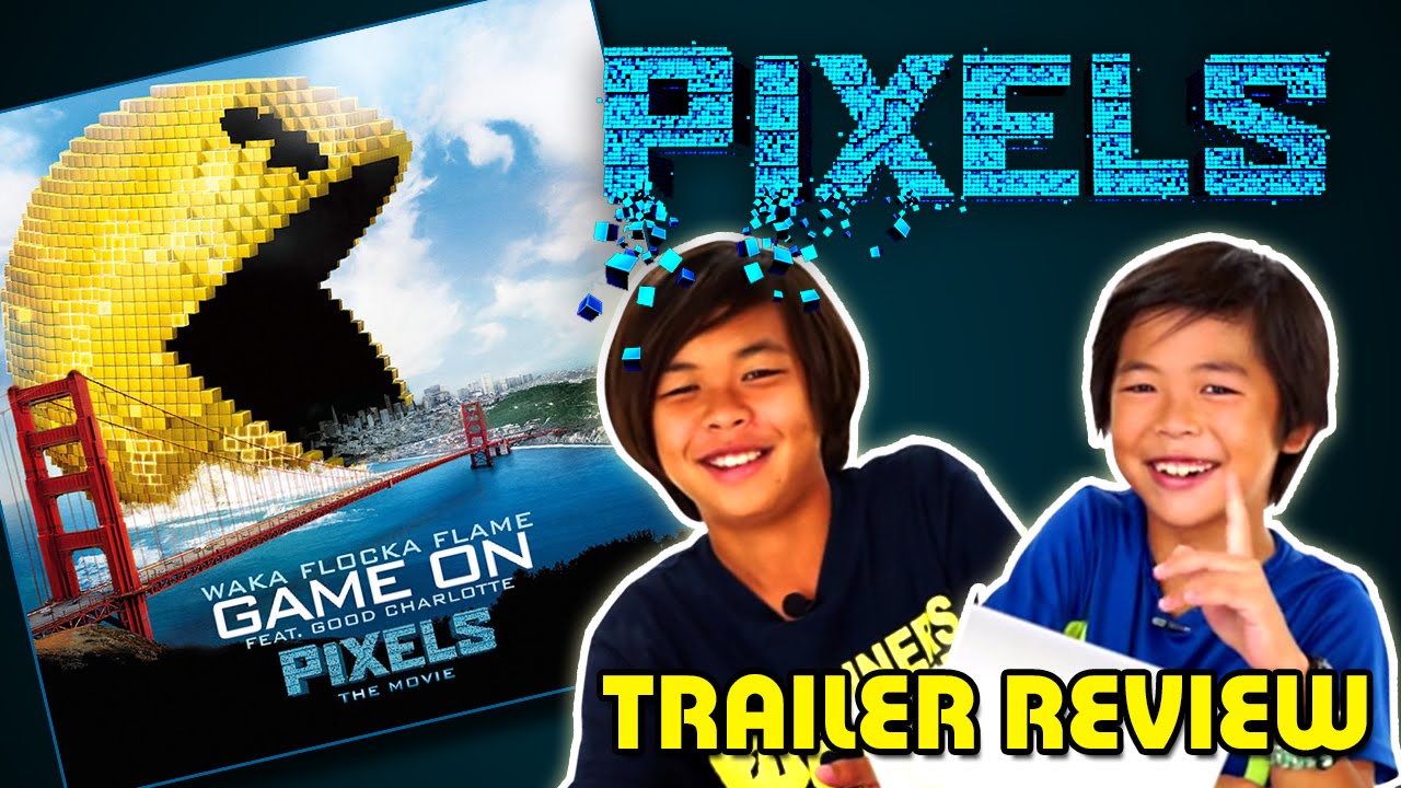 Kids Movie Trailer Review: Pixels The Movie Trailer - YouTube