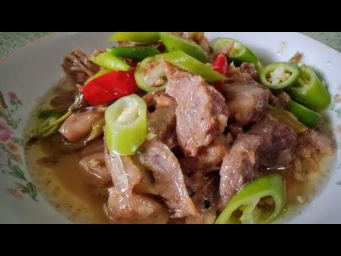 BICOL EXPRESS WITH DILIS RECIPE | FILIPINO FOOD | BICOL SIGNATURE SPICY ...