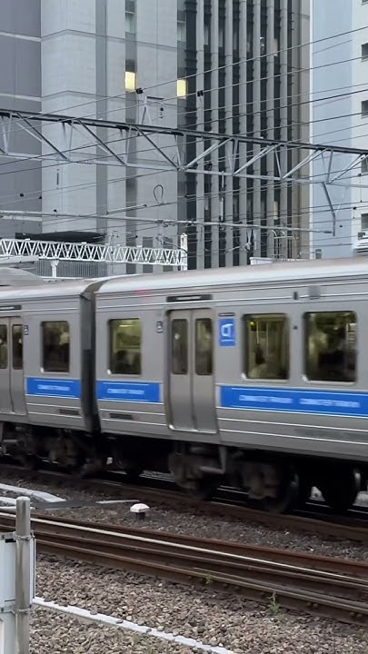 6/2 811-2010+2107区間快速久留米行き 博多到着🟦🟦🟦🟦#jr九州 #博多駅 #区間快速 #811系 - YouTube