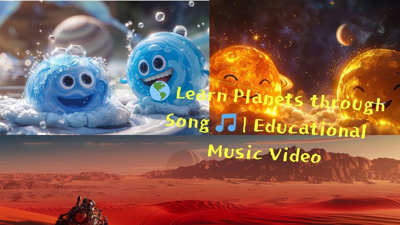 "Space Wonder | 🌎 Learn Planets through Song 🎵 | Educational Music ...