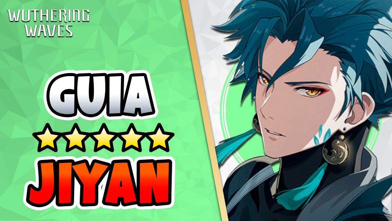 GUÍA COMPLETA de JIYAN La MEJOR BUILD | Wuthering Waves - YouTube