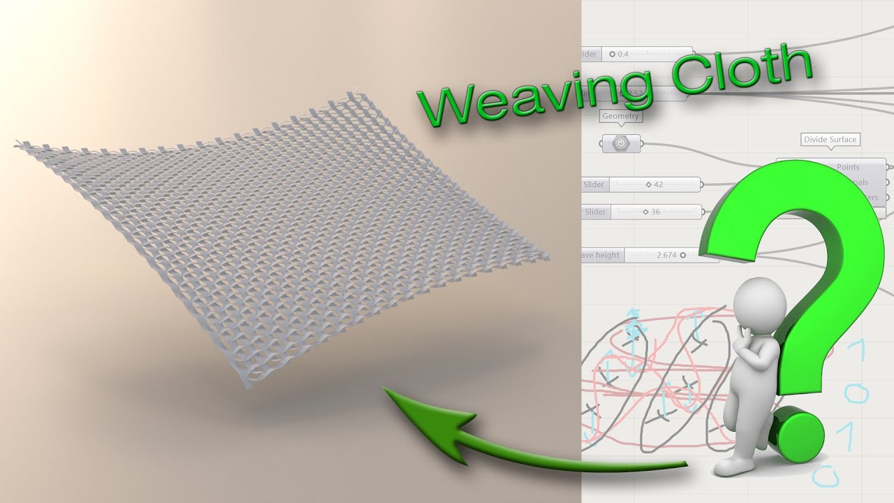Weaving Cloth Tutorial - YouTube