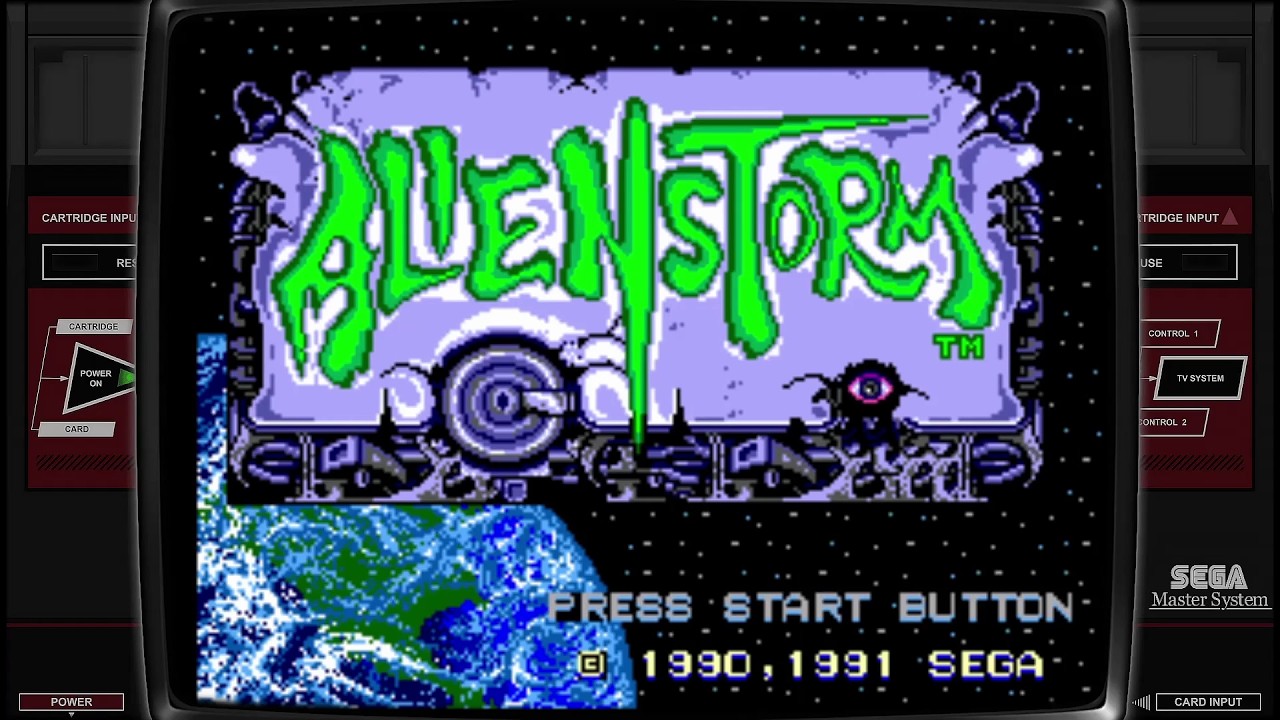 ALIEN STORM [SEGA MASTER SYSTEM] - YouTube
