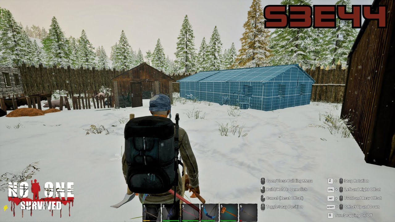 No One Survived S3E44 Working on Botanical Gardens and Livestock Farm ...