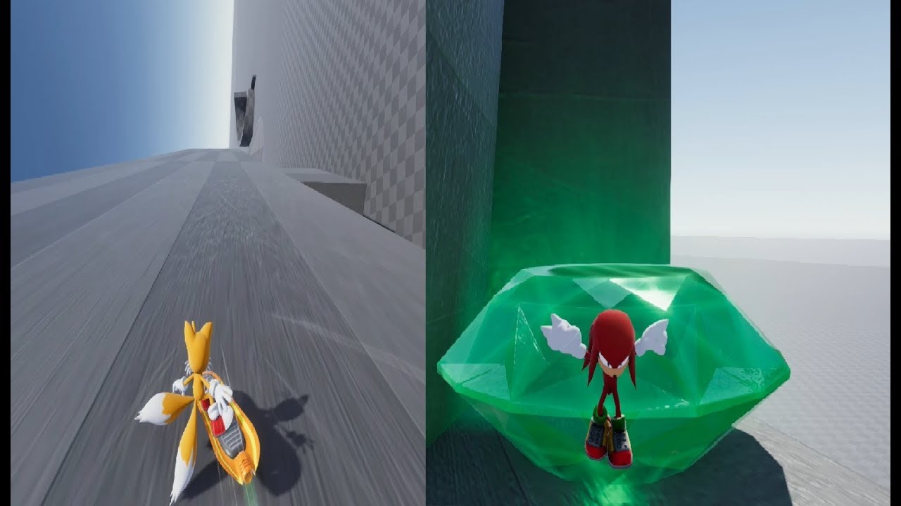 Sonic Project Hero - Tails & Knuckles Gameplay - YouTube