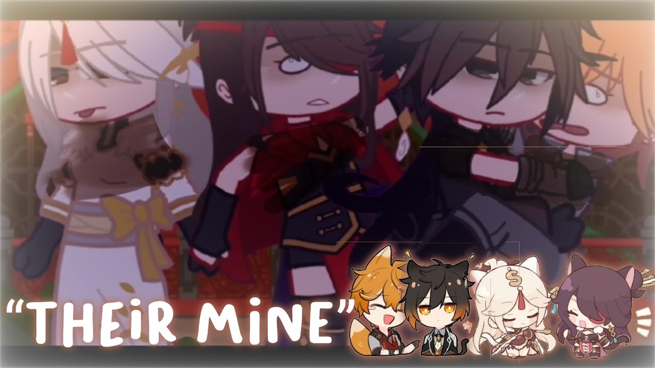 they're mine meme/trend | beiguang and zhongchi | gacha x genshin - YouTube