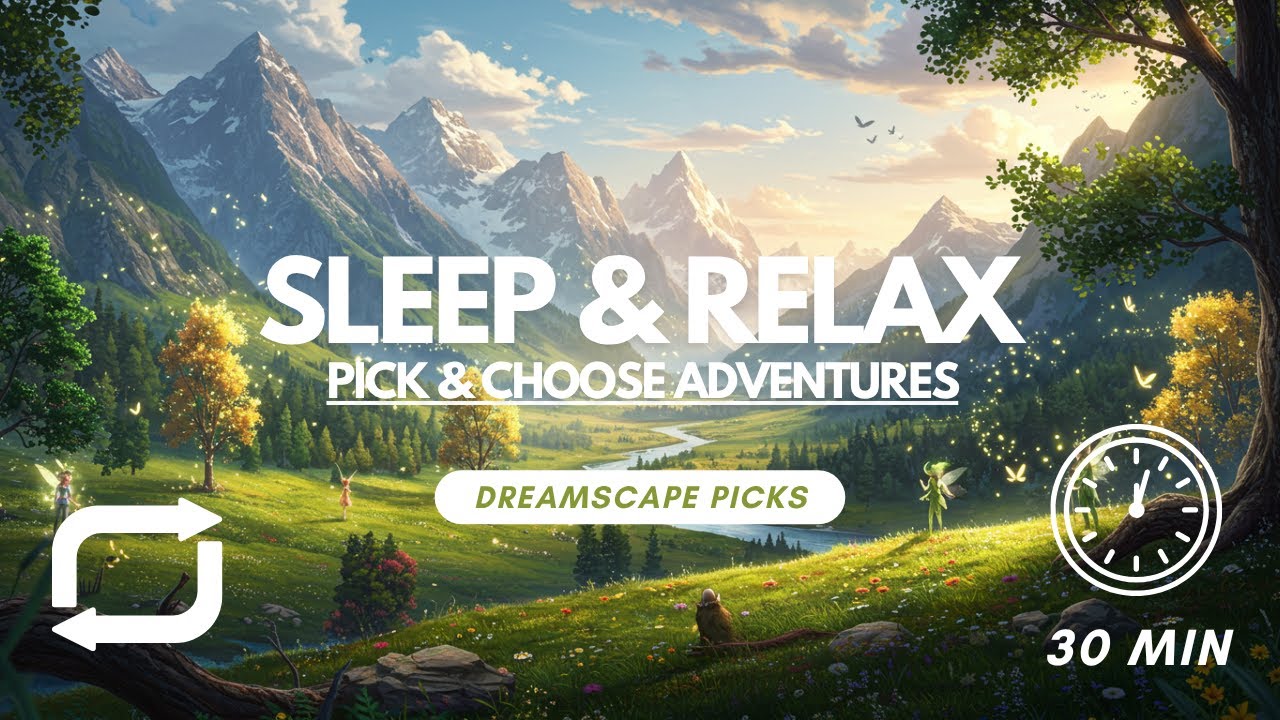 30 Minutes | Sleep & Relax | Compilation of pick & choose adventures ...