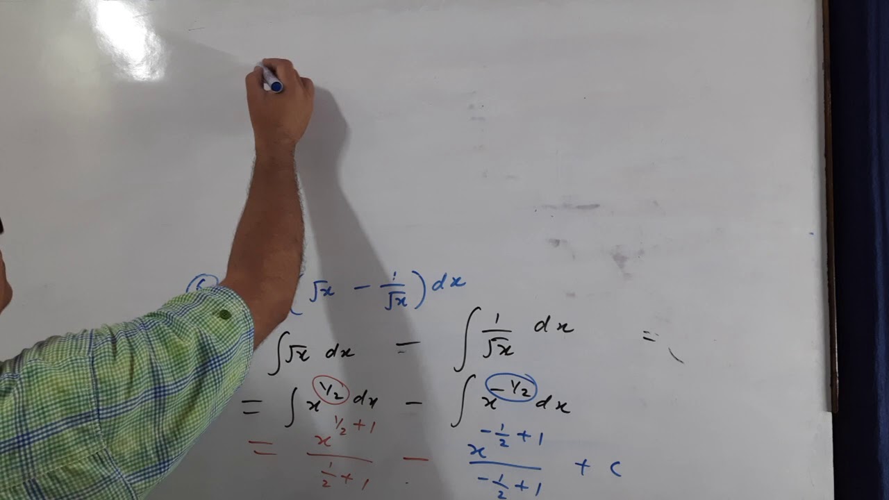 11 Physics 23 Indefinite Integration in PHYSICS - YouTube