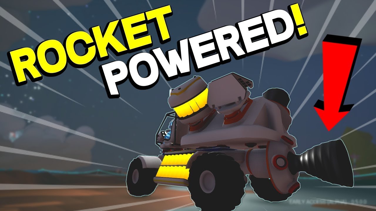 Astroneer Gameplay - ROCKET POWERED ROVER - Astroneer Single Player ...