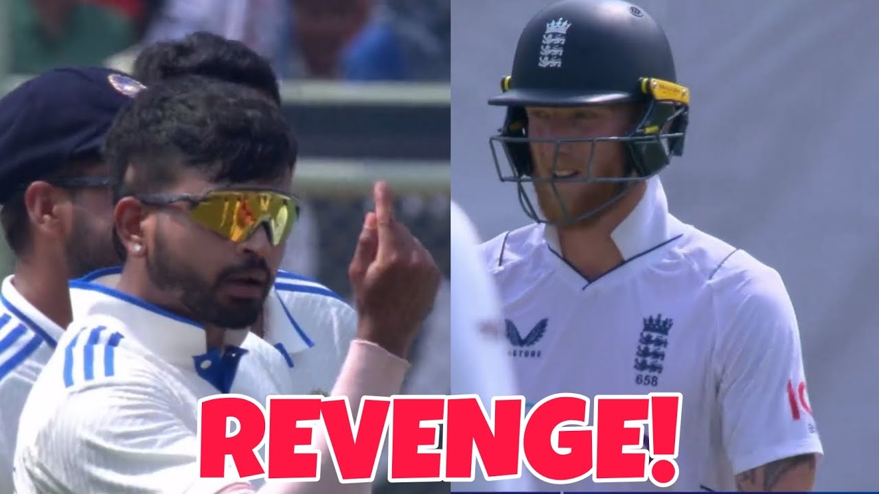 SHREYAS IYER REVENGE ON BEN STOKES 🤠 • SHREYAS IYER RUN OUT BEN STOKES ...