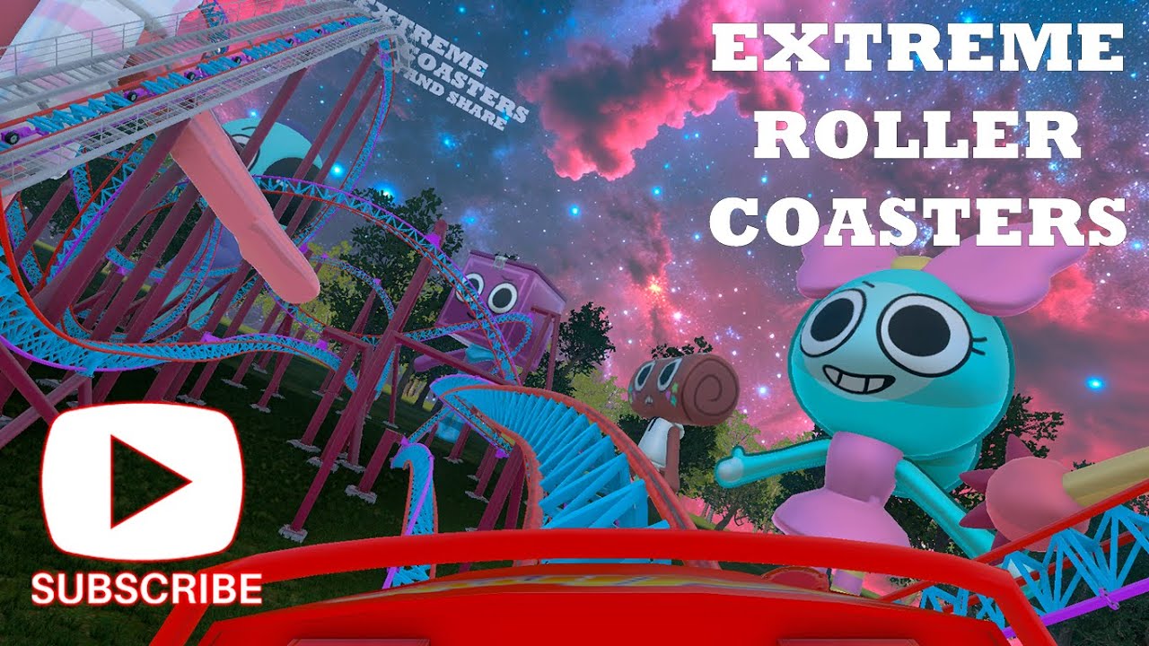Dandy's World Ultimate 360° Coaster #viral - YouTube