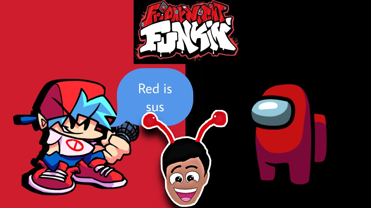 Among Us + FNF = Friday Night Funkin (Among Us Mod) - YouTube