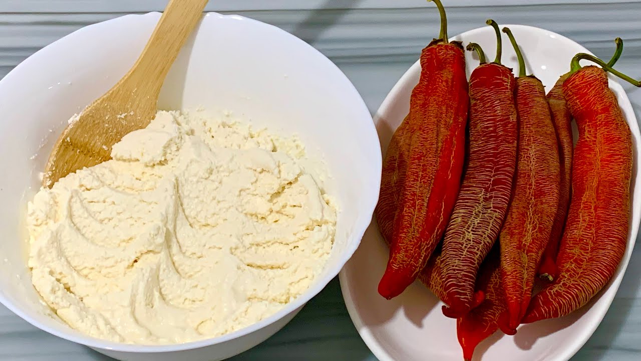 📢 Recetë Tradicionale Gjizë me Speca Çara që Qëndron për 2 Vite ️ Shija ...