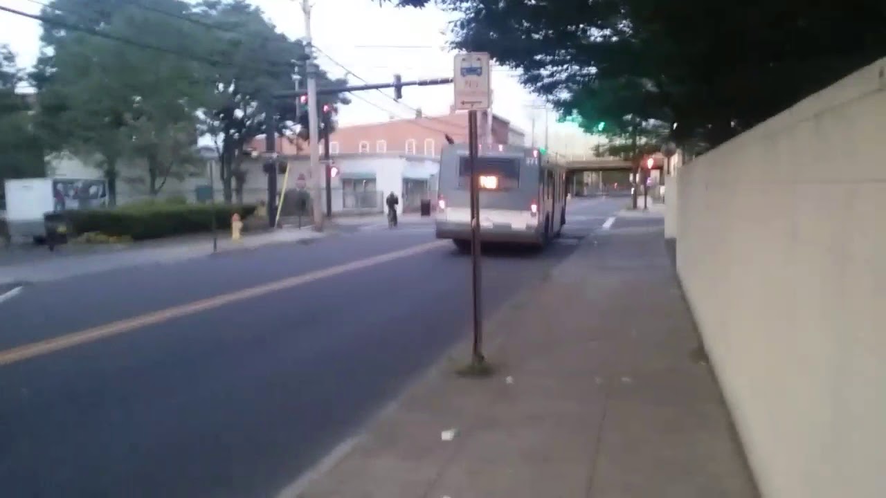 CT Transit #371 takeoff doing Route D13 Grand St - YouTube