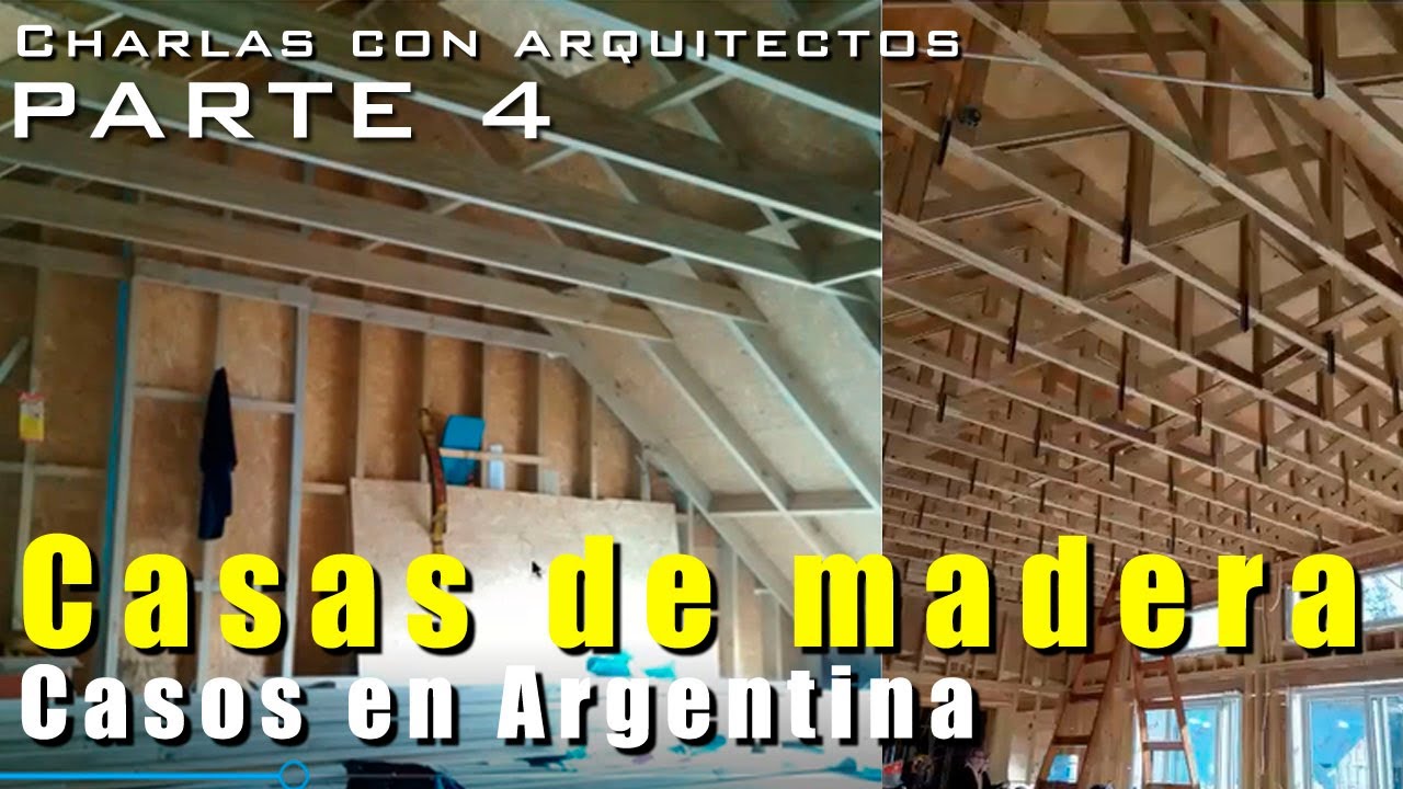 Wood frame. Construcción de casas de madera - YouTube