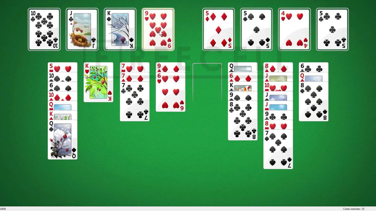 Solution to freecell game #15920 in HD - YouTube