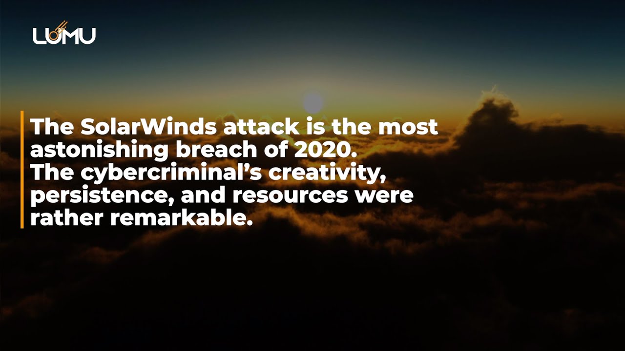 SolarWinds Attack in a Nutshell: How It Went Down - YouTube