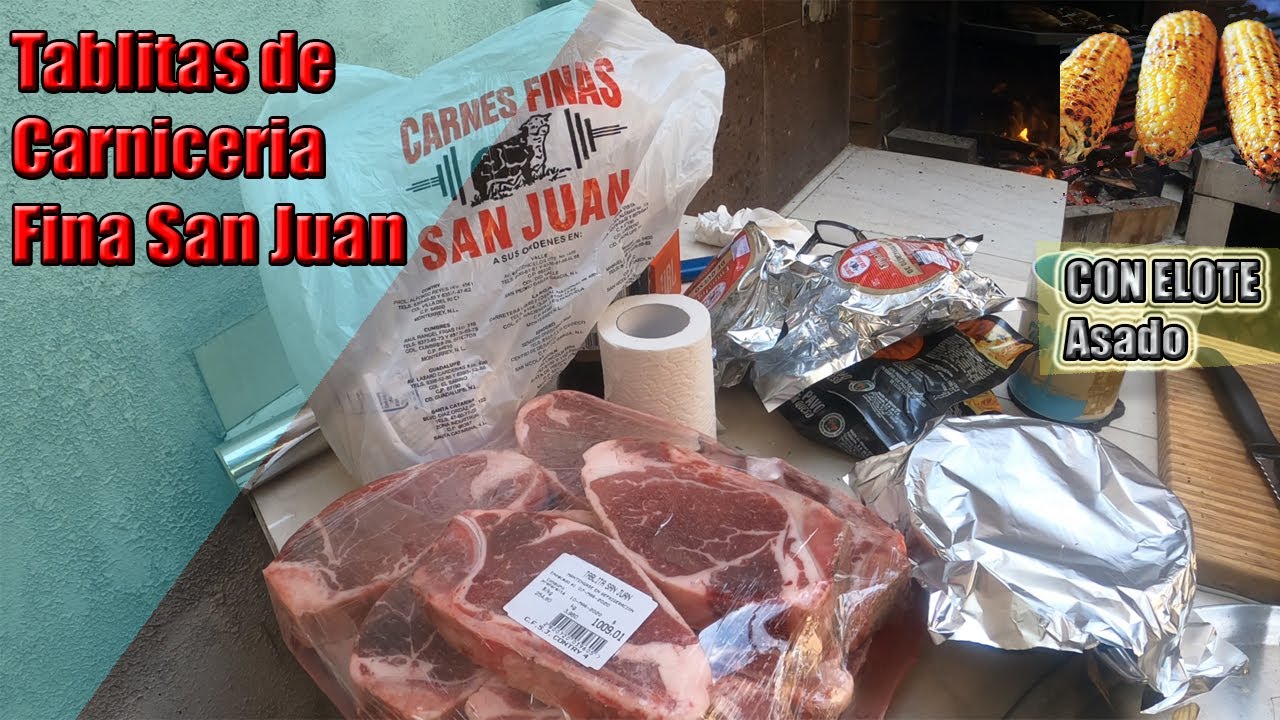 Tablitas De Carnes Finas San Juan - YouTube