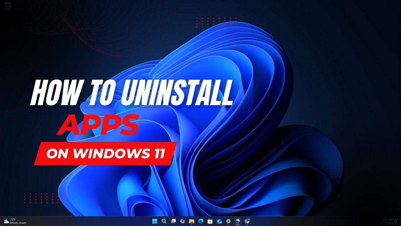 How to Uninstall Apps on Windows 11 - YouTube
