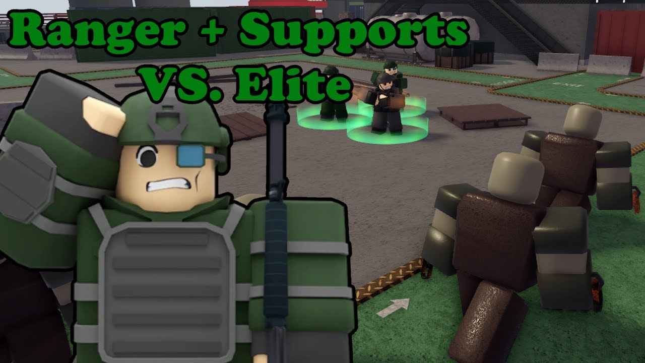 Ranger + Supports VS. Elite | Tower Defense X - YouTube
