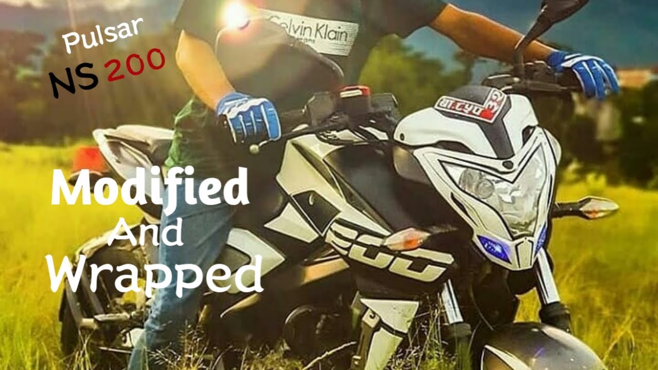 Top 20 modified BAJAJ PULSAR NS 200 - YouTube