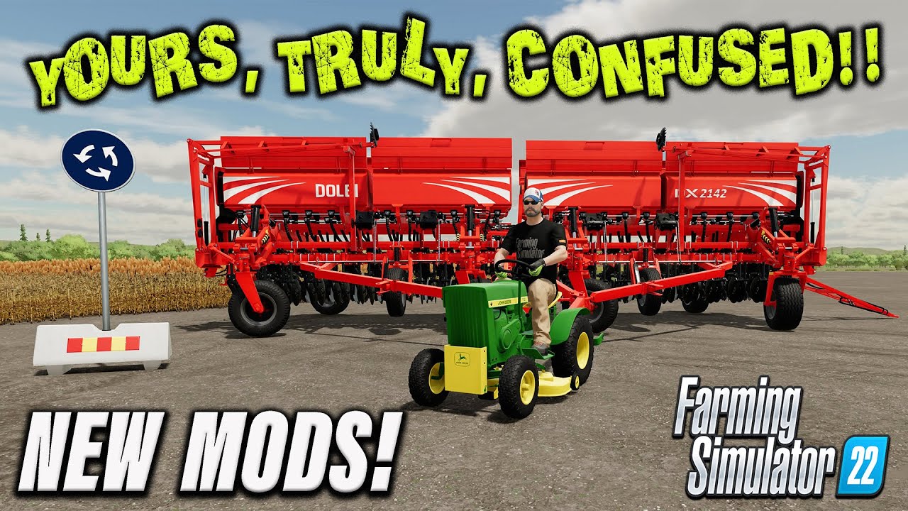 WHAT IS HAPPENING WITH NEW MODS?! ON FARMING SIMULATOR 22 | PS5 (Review ...