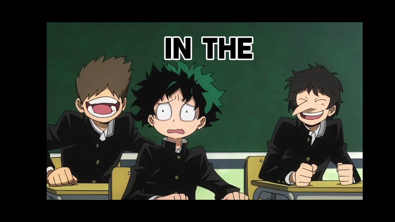 song name: kimi wa dekinai ko (episode 1 of mha) - YouTube
