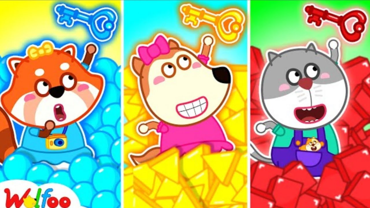 Dentro Desafío Cubo Mágico con Lucy, Amy y Kasper - Wolfoo Aprende ...