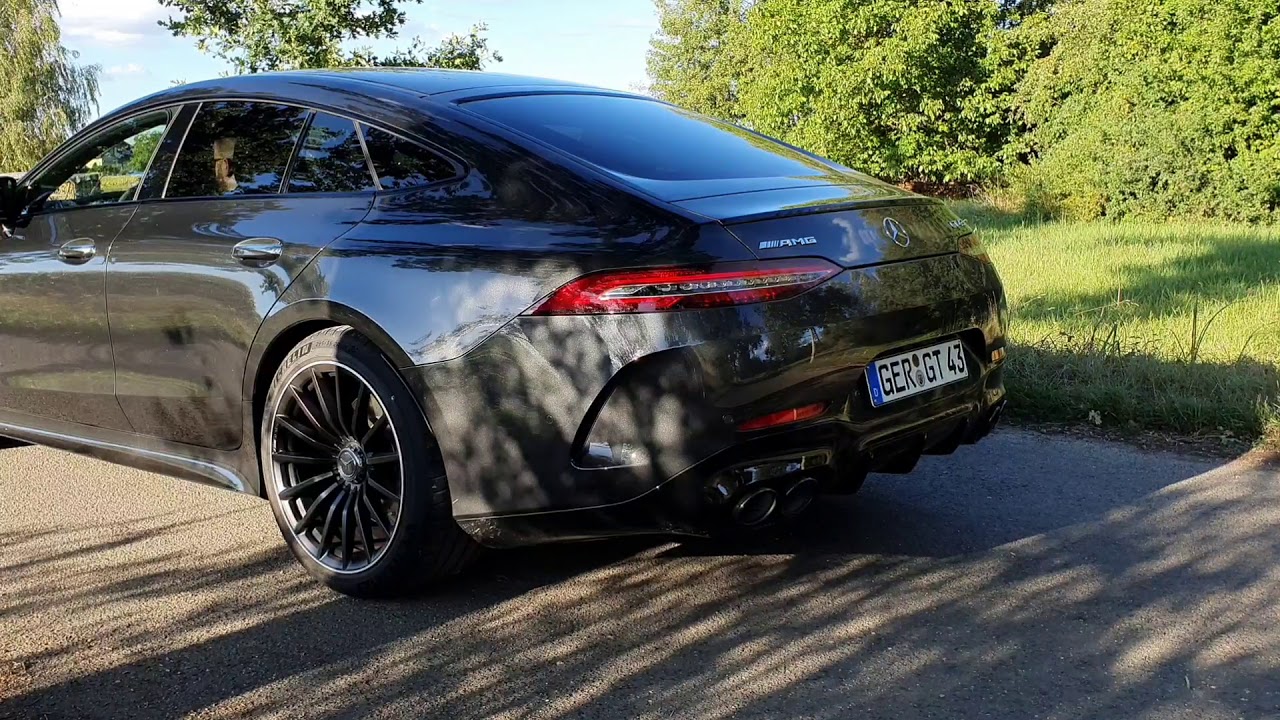 Mercedes-AMG GT43 4MATIC+ sound - YouTube
